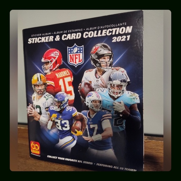 NFL | Toys | New Nfl Football Sticker And Card Collection 22 | Poshmark